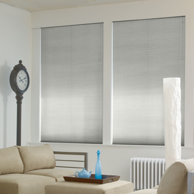 1/2" Double Cell Value Light Filter Honeycomb Shades