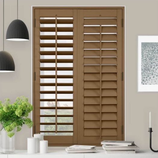 Persiennes en bois Décorateur | Stores Selects Canada