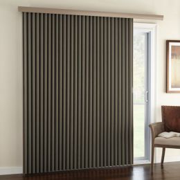 Vertical Blinds, Room Darkening Patio Door Blinds, PVC Vertical Blinds | Select Blinds Canada