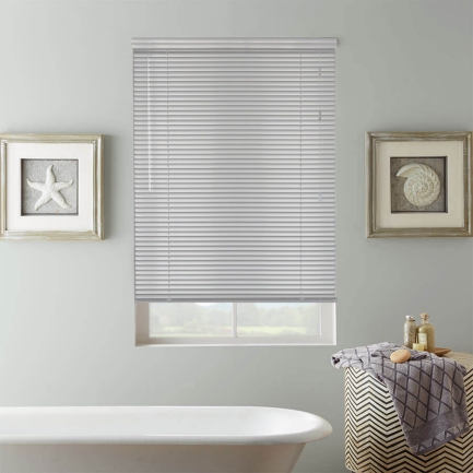 Grey/Silver Mini Blinds (Aluminum) | Select Blinds Canada